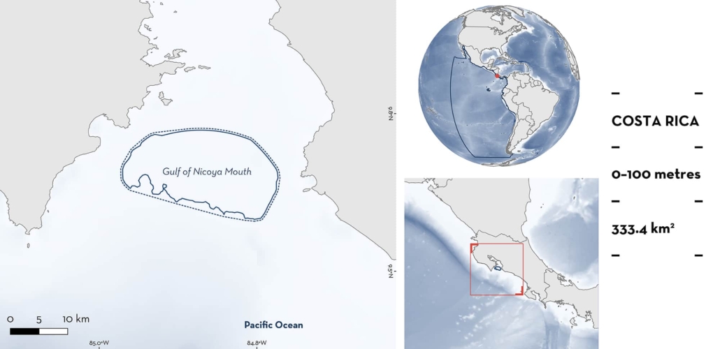 Gulf of Nicoya Mouth ISRA - Important Shark Ray Areas