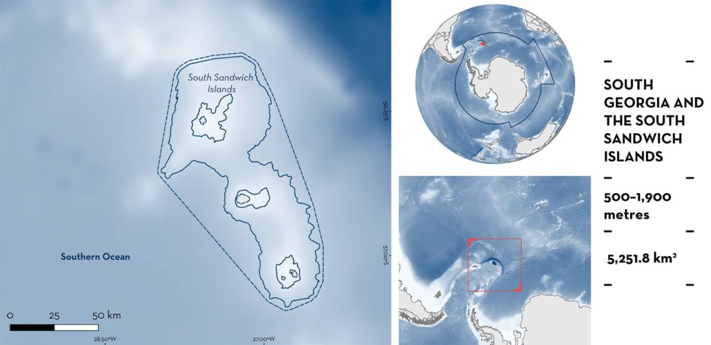 South Sandwich Islands ISRA - Important Shark Ray Areas