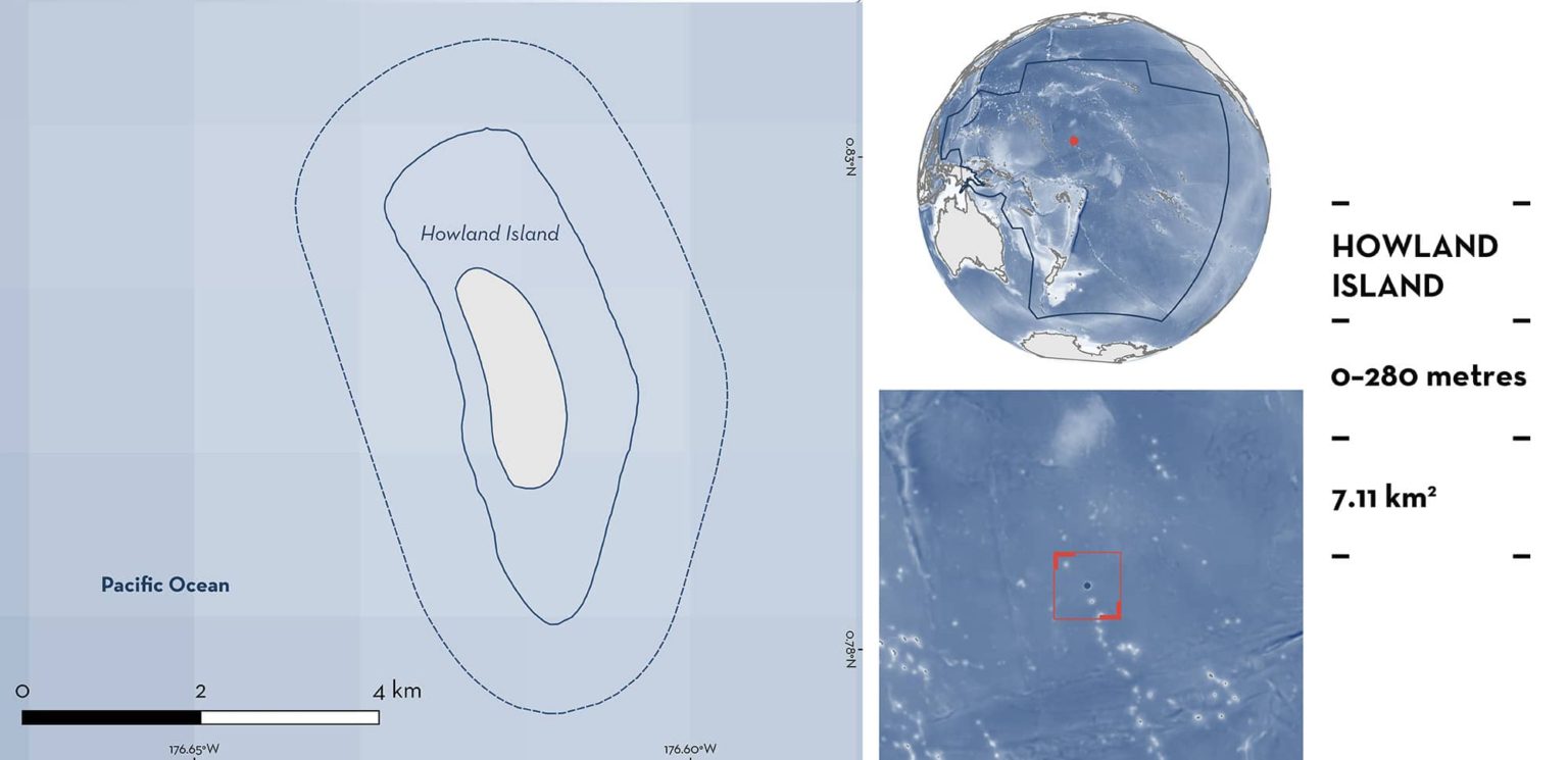 Howland Island ISRA - Important Shark Ray Areas