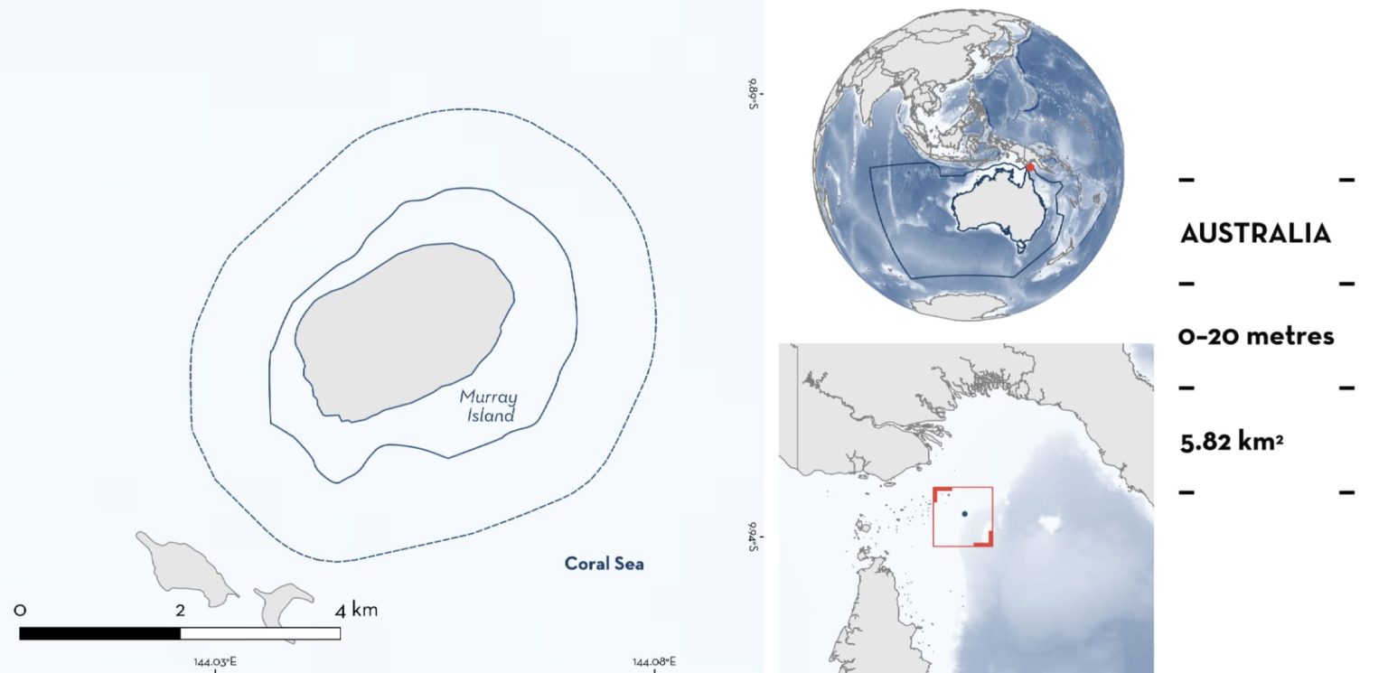 Murray Island ISRA - Important Shark Ray Areas
