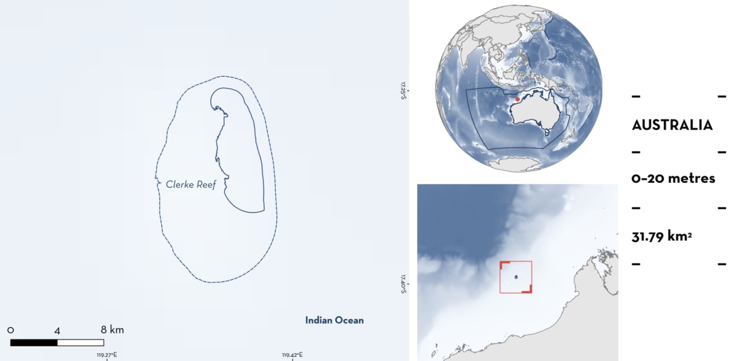 Clerke Reef ISRA - Important Shark Ray Areas