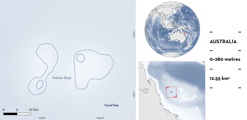 Holmes Reefs ISRA - Important Shark Ray Areas