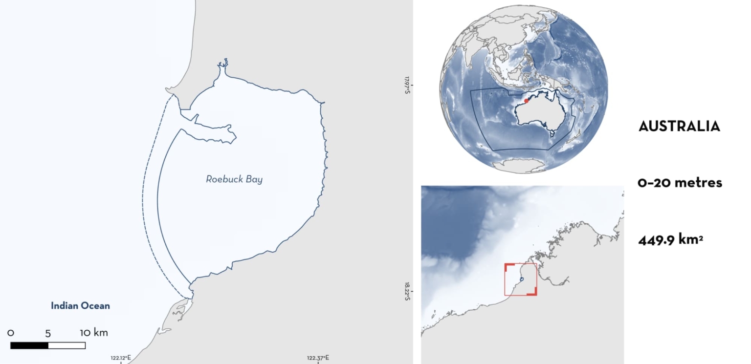 Roebuck Bay ISRA - Important Shark Ray Areas